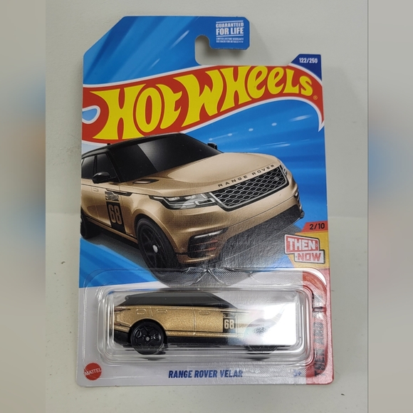 Hot Wheels | Toys | Hot Wheels Range Rover Velar Toy Car Gold | Poshmark